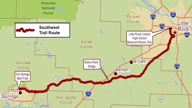 First phase of Southwest Trail in Pulaski County complete | thv11.com
