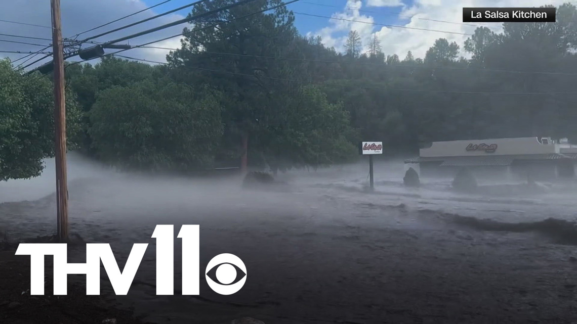 Flash flooding surge caused by combination of factors | thv11.com