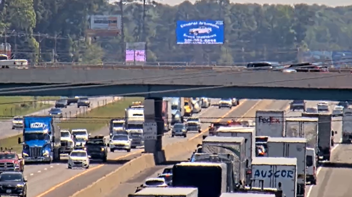 Traffic on I-30 east near Bryant flowing as normal | thv11.com