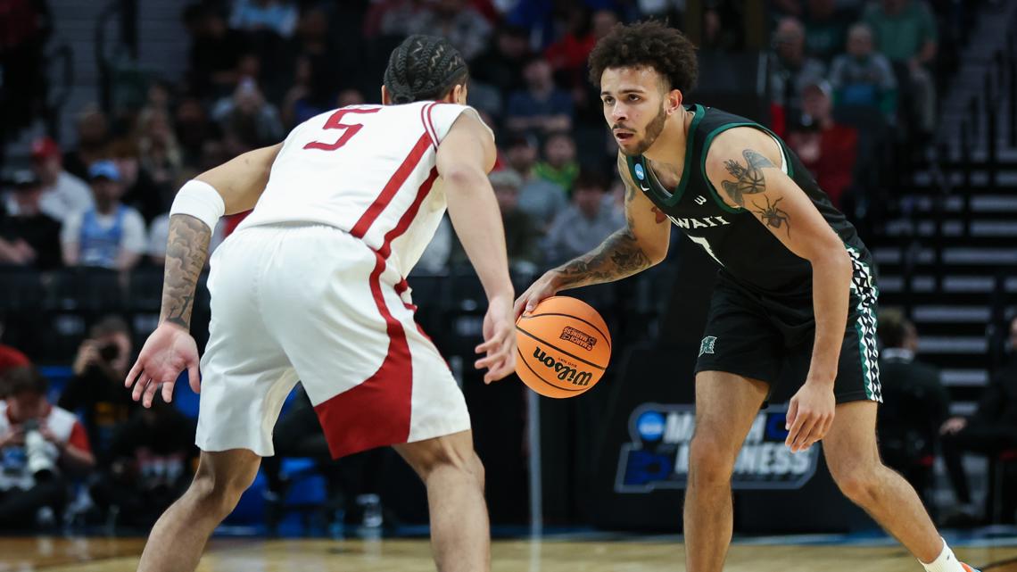 Here's what happened as Hogs beat Hawai'i in first round of NCAA ...