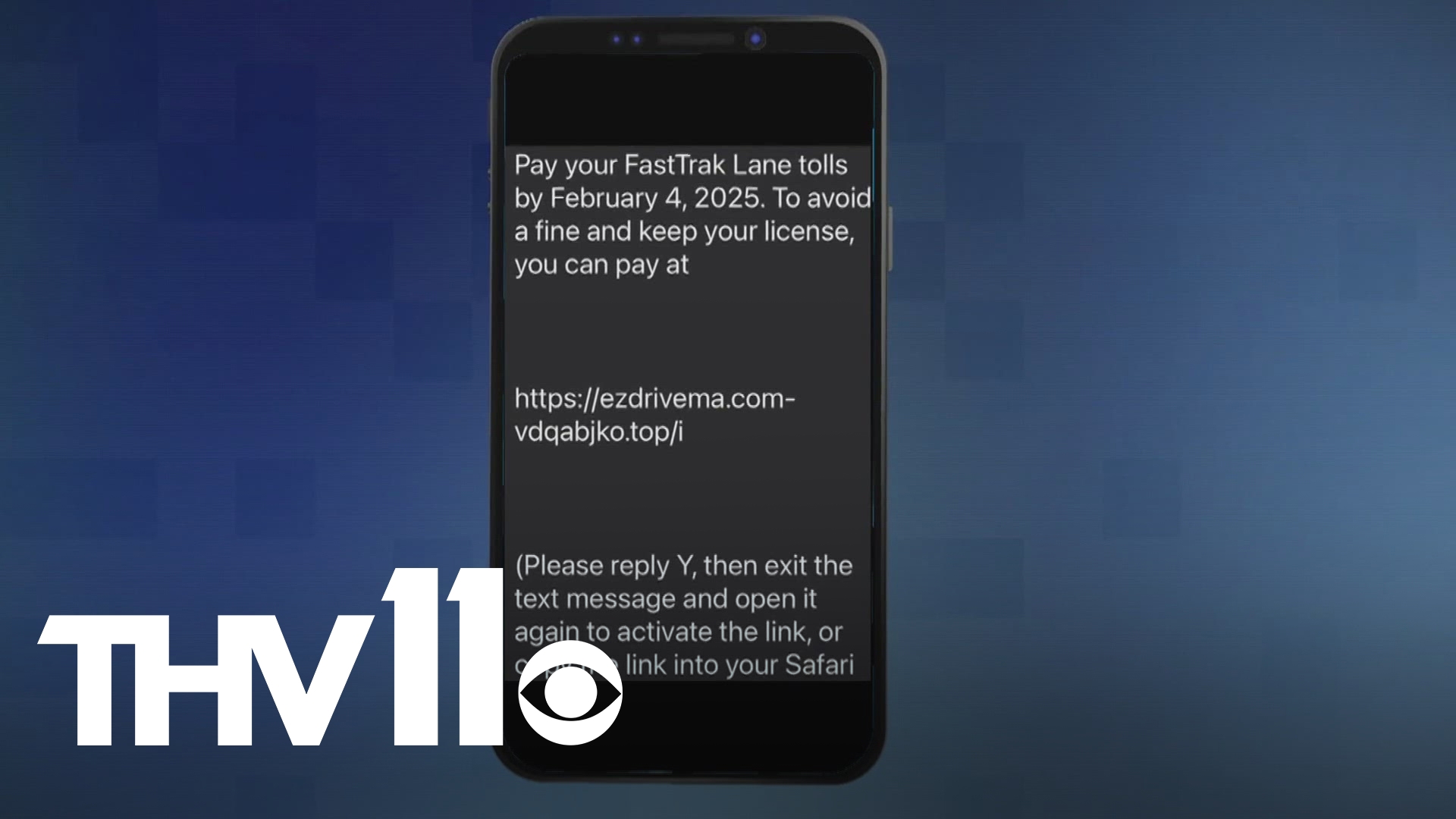 Protect yourself from unpaid toll scam texts | thv11.com