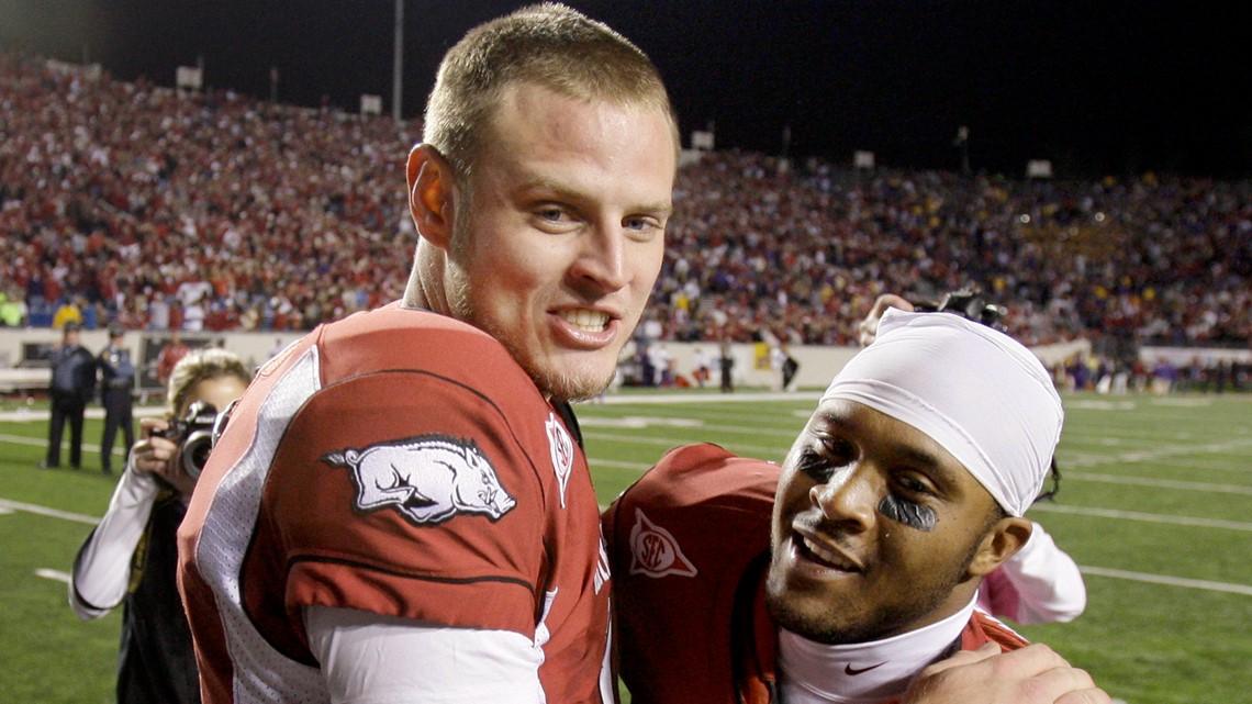 Ryan Mallett, Peyton Hills, Jason Peters in Arkansas Hall of Fame ...