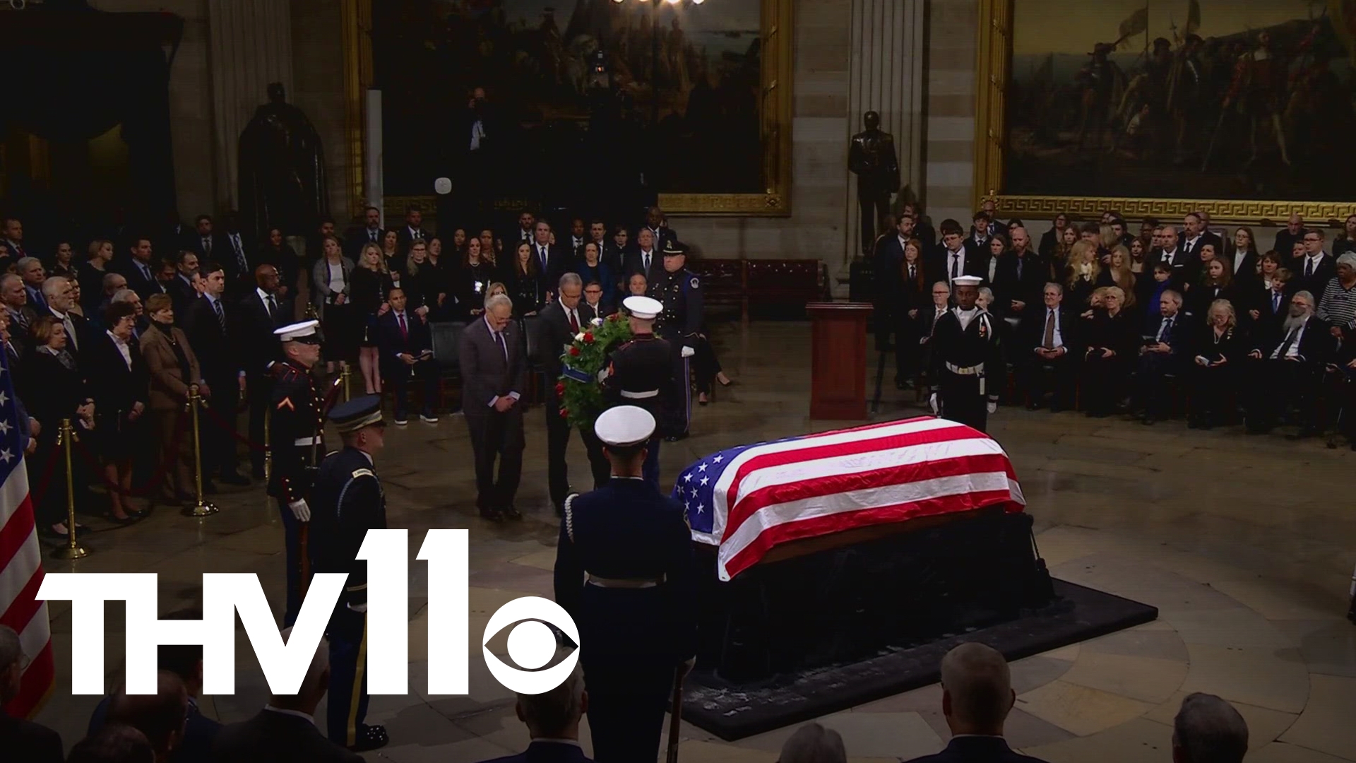 Former President Jimmy Carter lies inside U.S. Capitol | thv11.com