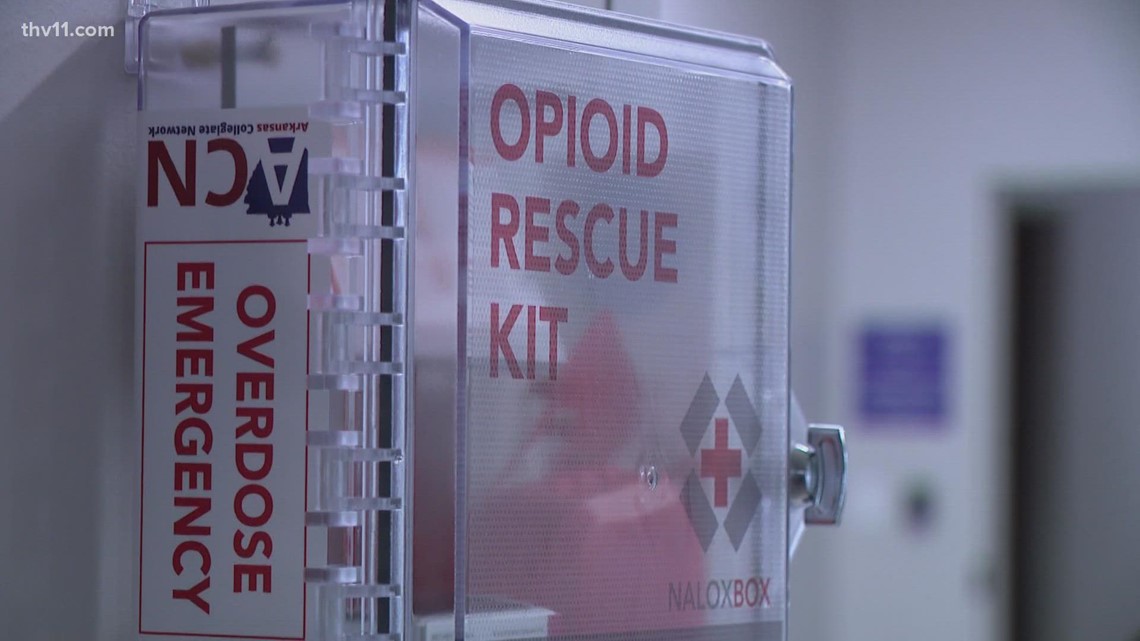 UCA first to install emergency opioid overdose reversal kits | thv11.com