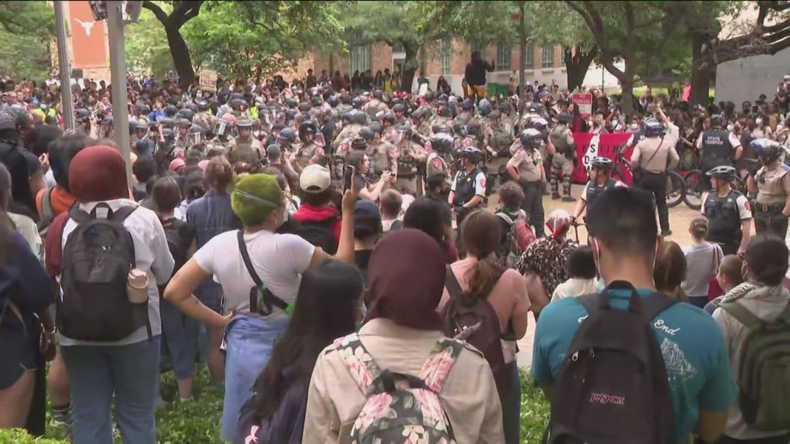 Arrests made at University of Texas Austin during protests | thv11.com