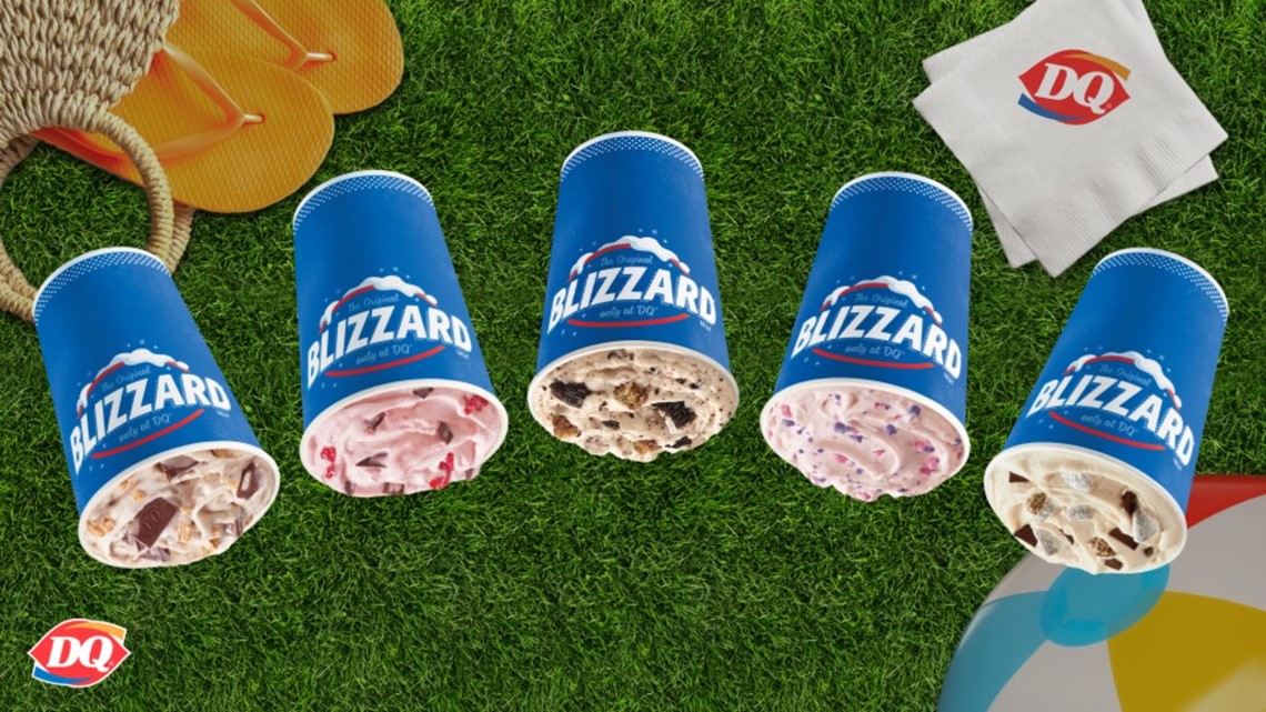 Dairy Queen summer menu has 3 new Blizzard Treats | thv11.com
