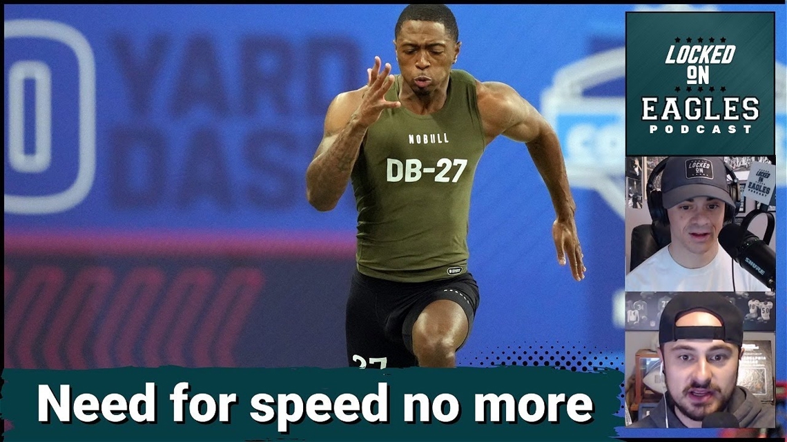 Quinyon Mitchell SOLVES speed issues for the Philadelphia Eagles ...