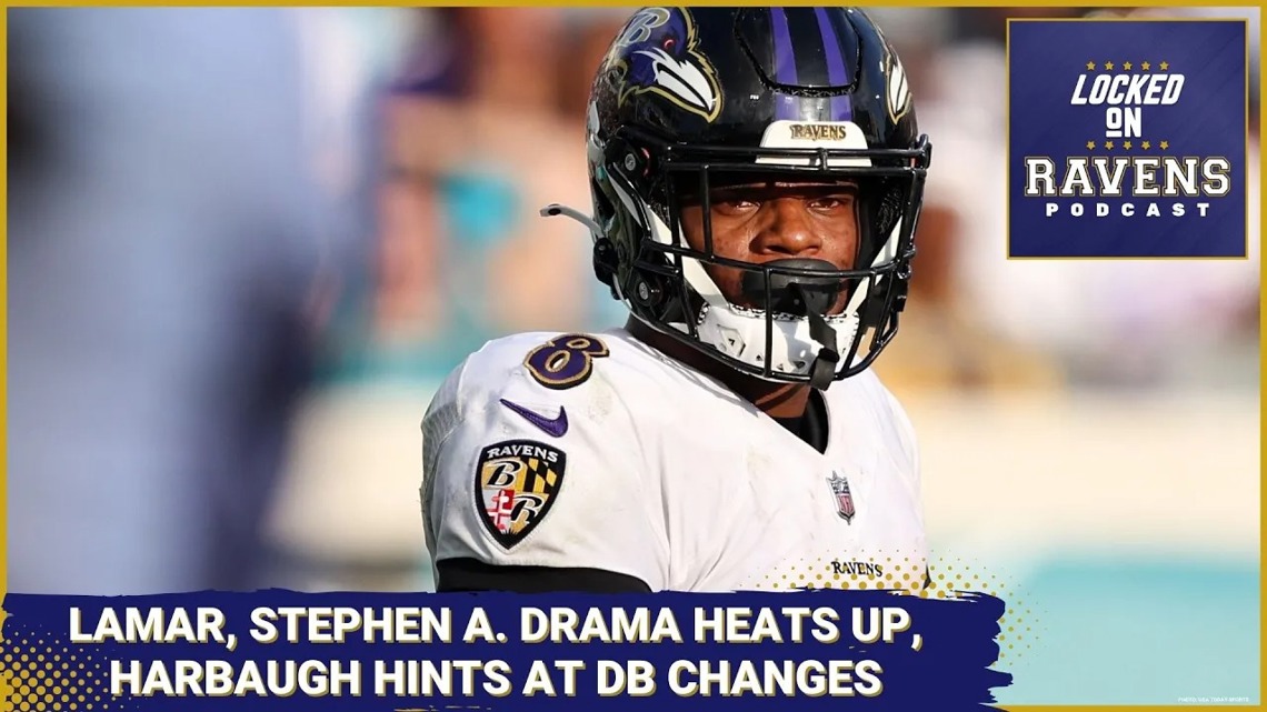 Lamar Jackson, Stephen A. Smith drama heats up as John Harbaugh hints ...
