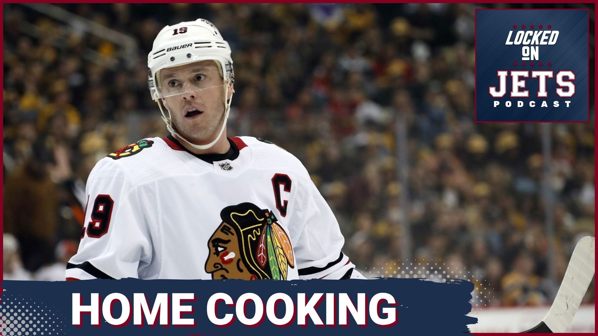 Jonathan Toews skates with hometown Jets ahead of comeback season ...