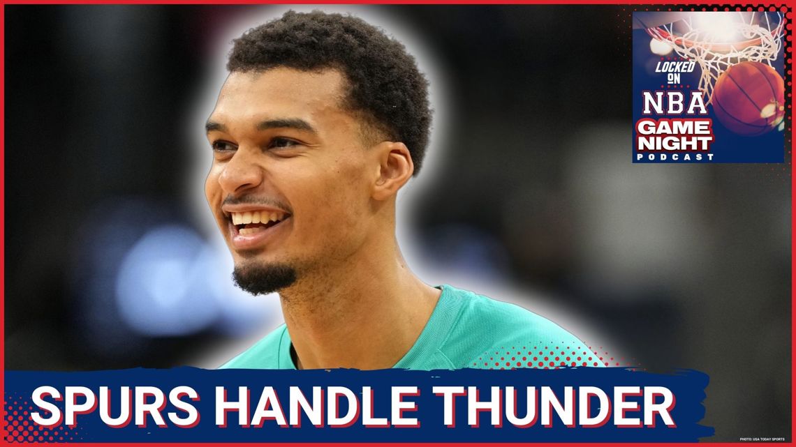 San Antonio Spurs CRUSH Oklahoma City Thunder | Cooper Flagg DELIVERS ...