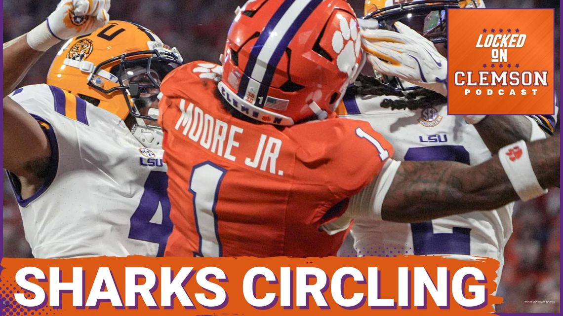 Sharks: Clemson's Young Core Faces TRANSFER Temptation—Will T.J. Moore ...