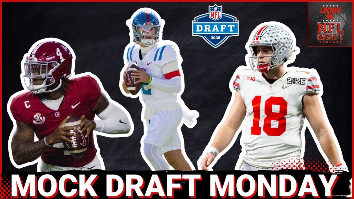 5 QBs selected in Keith's Pre-Combine 2025 NFL Mock Draft, Mason Graham ...