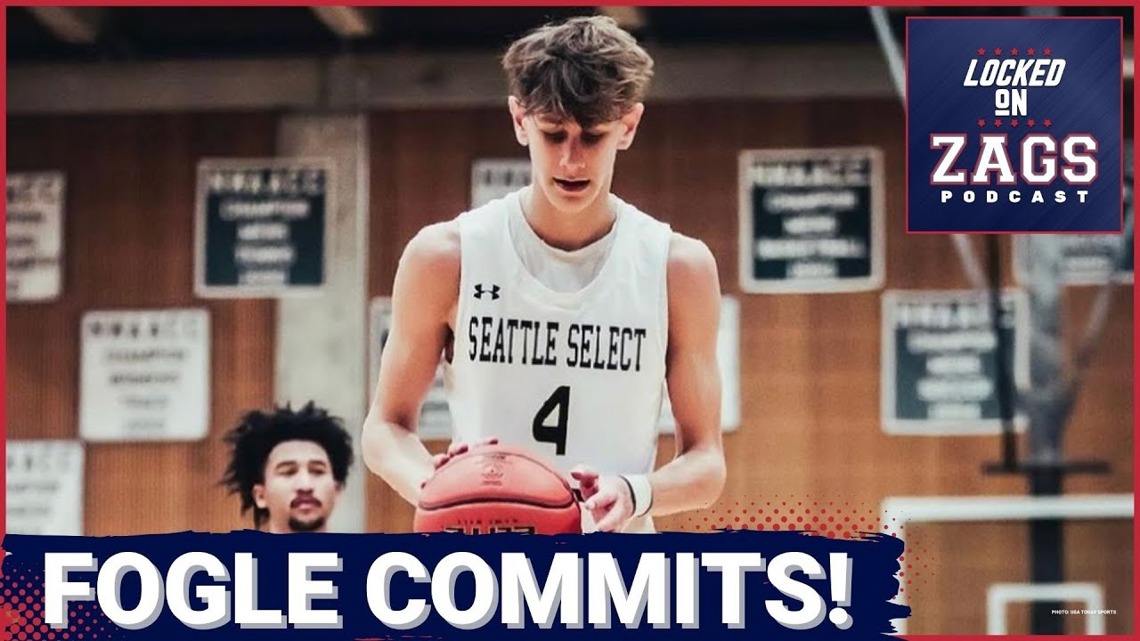 Davis Fogle COMMITS to Gonzaga Bulldogs! | What the 2025 4-star guard ...