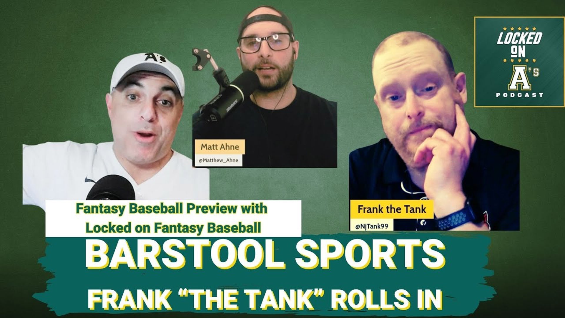 Bold Takes & Fantasy Breakouts with Frank the Tank & Matthew Onay ...