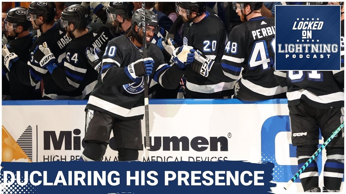 Bolts embarrass Flyers at Amalie. Duclair and Dumba shine in debuts ...