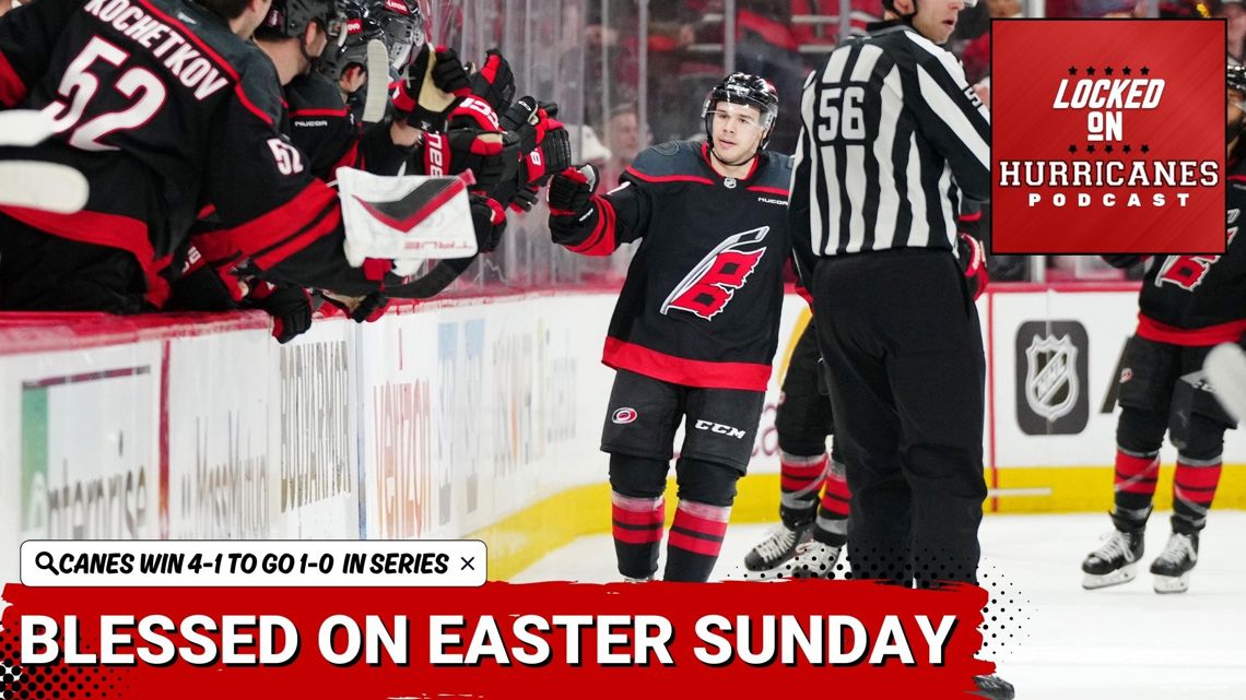 Easter Sunday Blesses Hurricanes with a 4-1 Win to go 1-0 in Round 1 ...