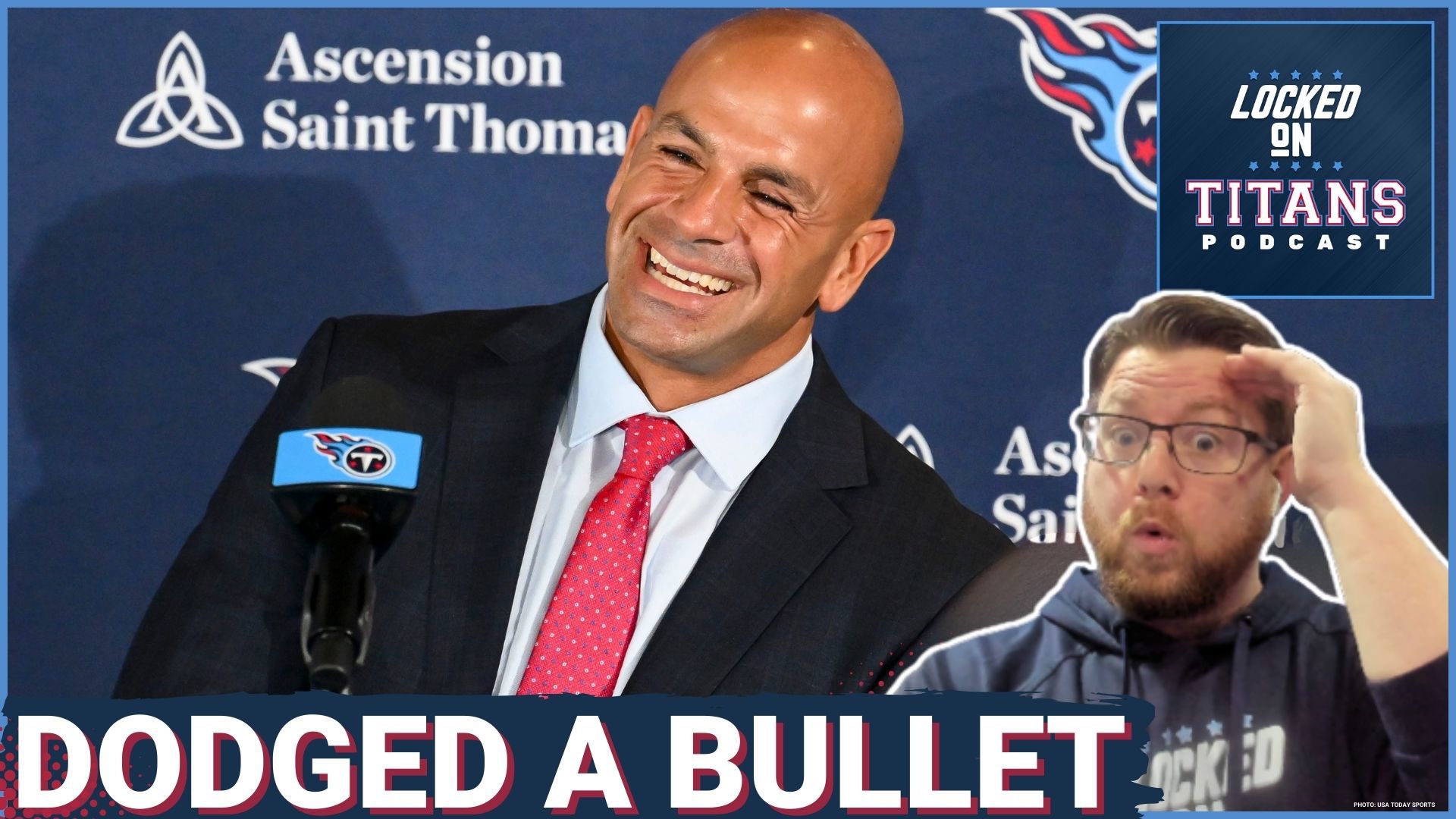 Tennessee Titans DODGED A BULLET with Robert Saleh as John Harbaugh ...