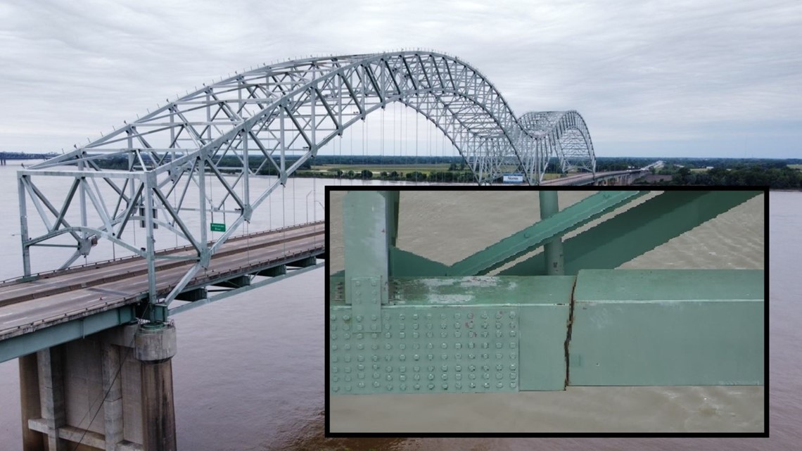 I-40 bridge over the Mississippi River closed due to 'crack' | thv11.com