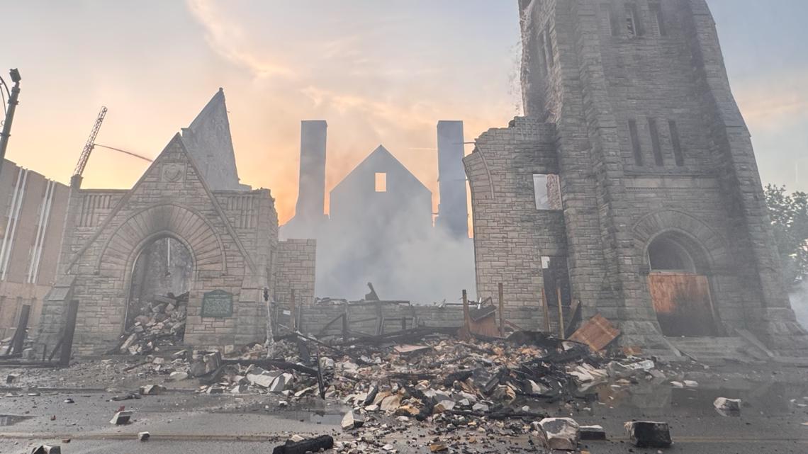 Fire occurs at Historic Clayborn Temple in Memphis, TN | thv11.com