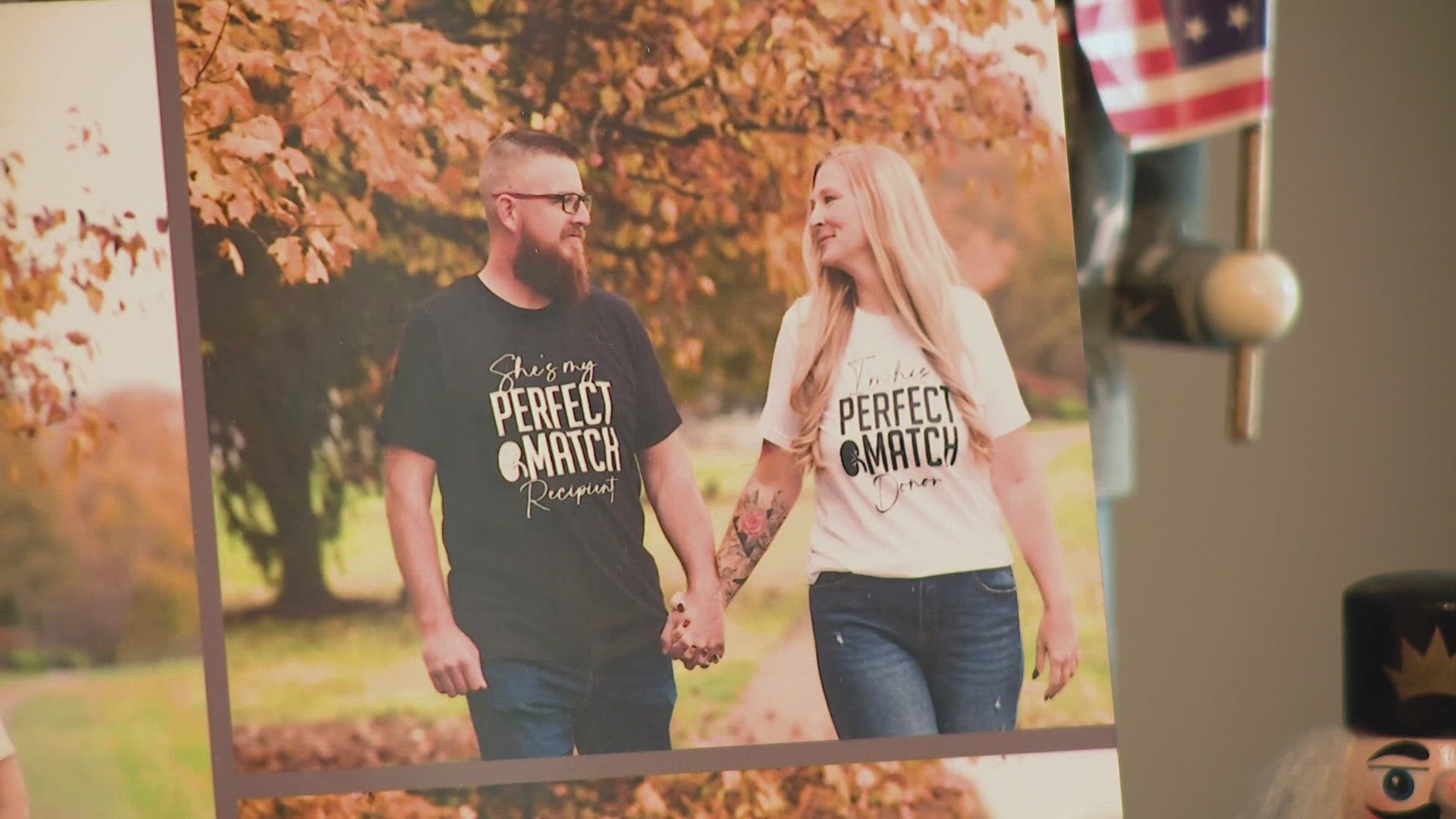 'A perfect match': Wife donates kidney to husband with genetic disease ...