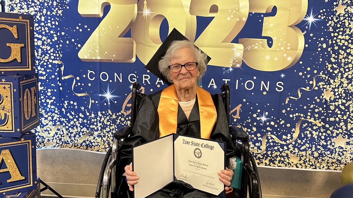 102-year-old woman receives honorary college degree | thv11.com