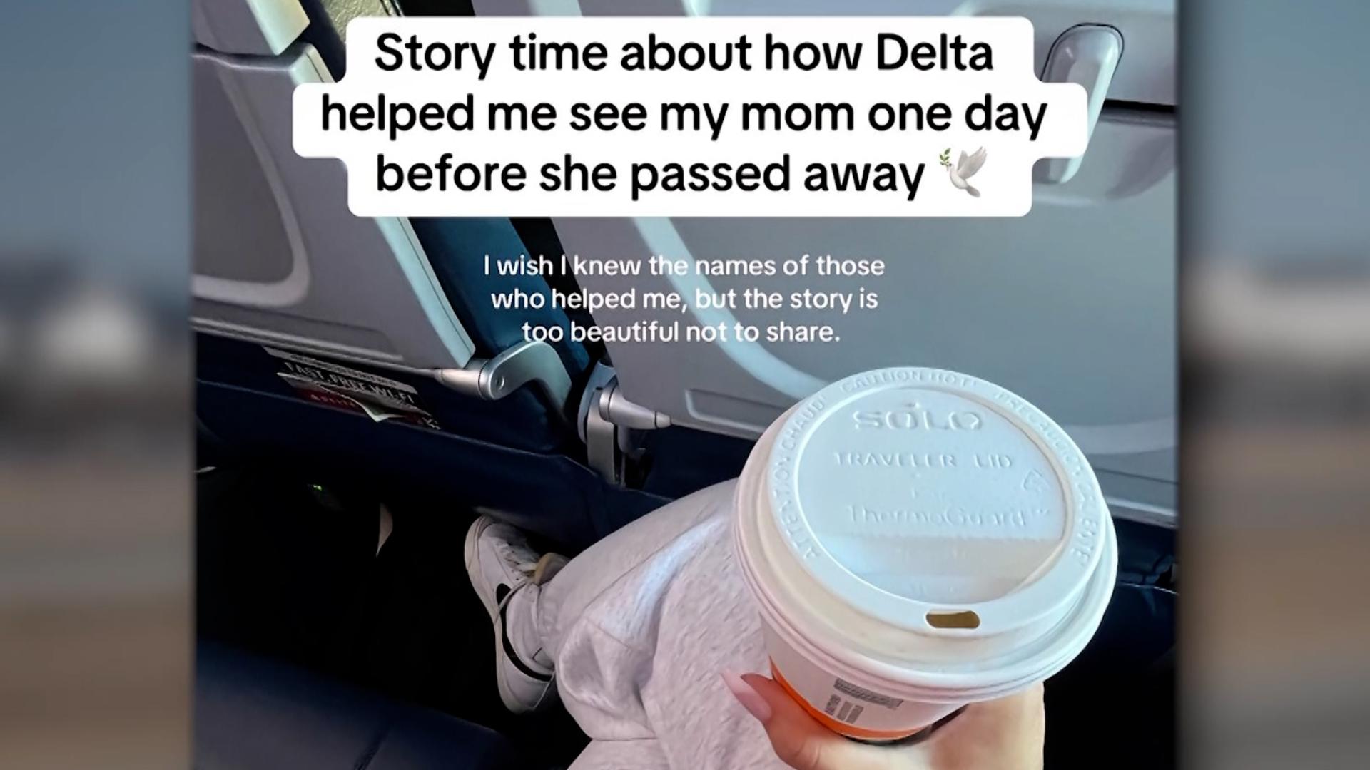 Delta crew's kind gesture helps daughter reach dying mother | thv11.com