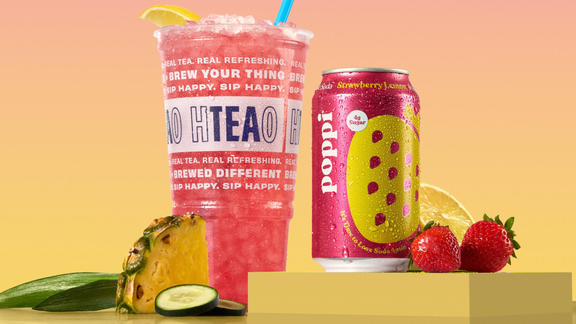 HTeaO and poppi launch new soda and iced tea drinks | thv11.com