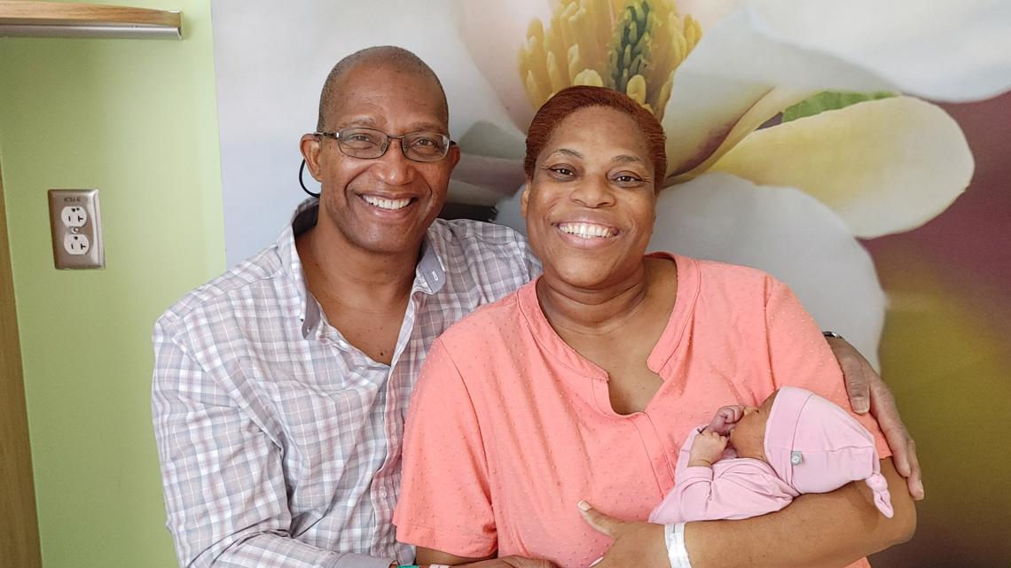 She's on the move! First-time mom at 50's miracle baby turns 1 | thv11.com