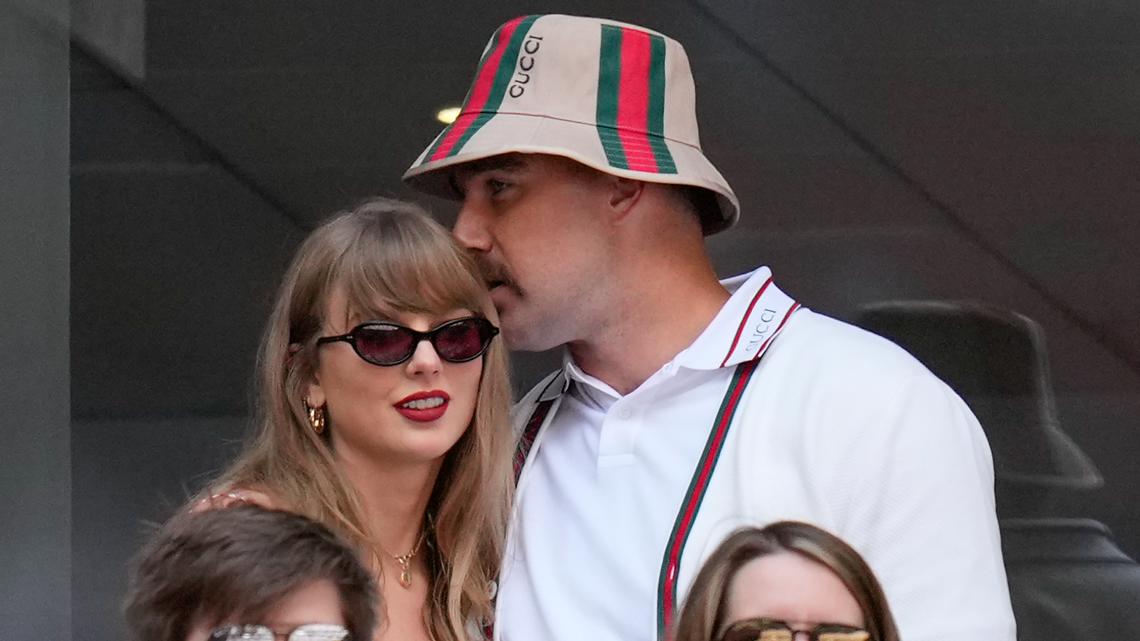 Taylor Swift, Travis Kelce attend the US Open men's championship ...