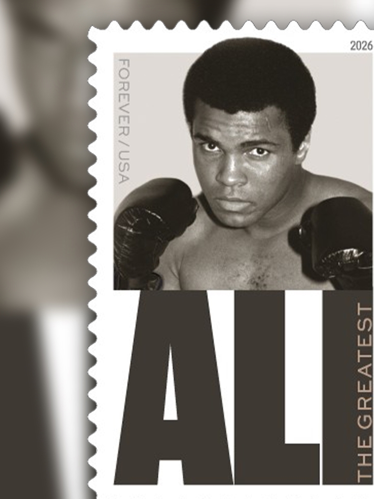 USPS to honor Muhammad Ali with commemorative stamps in 2026 | thv11.com