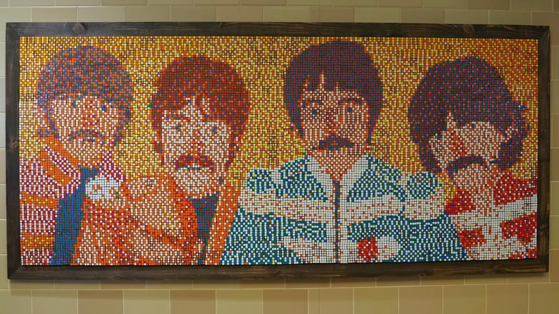 Fairgrounds unveils mural honoring Beatles' 1964 Indy concert | thv11.com