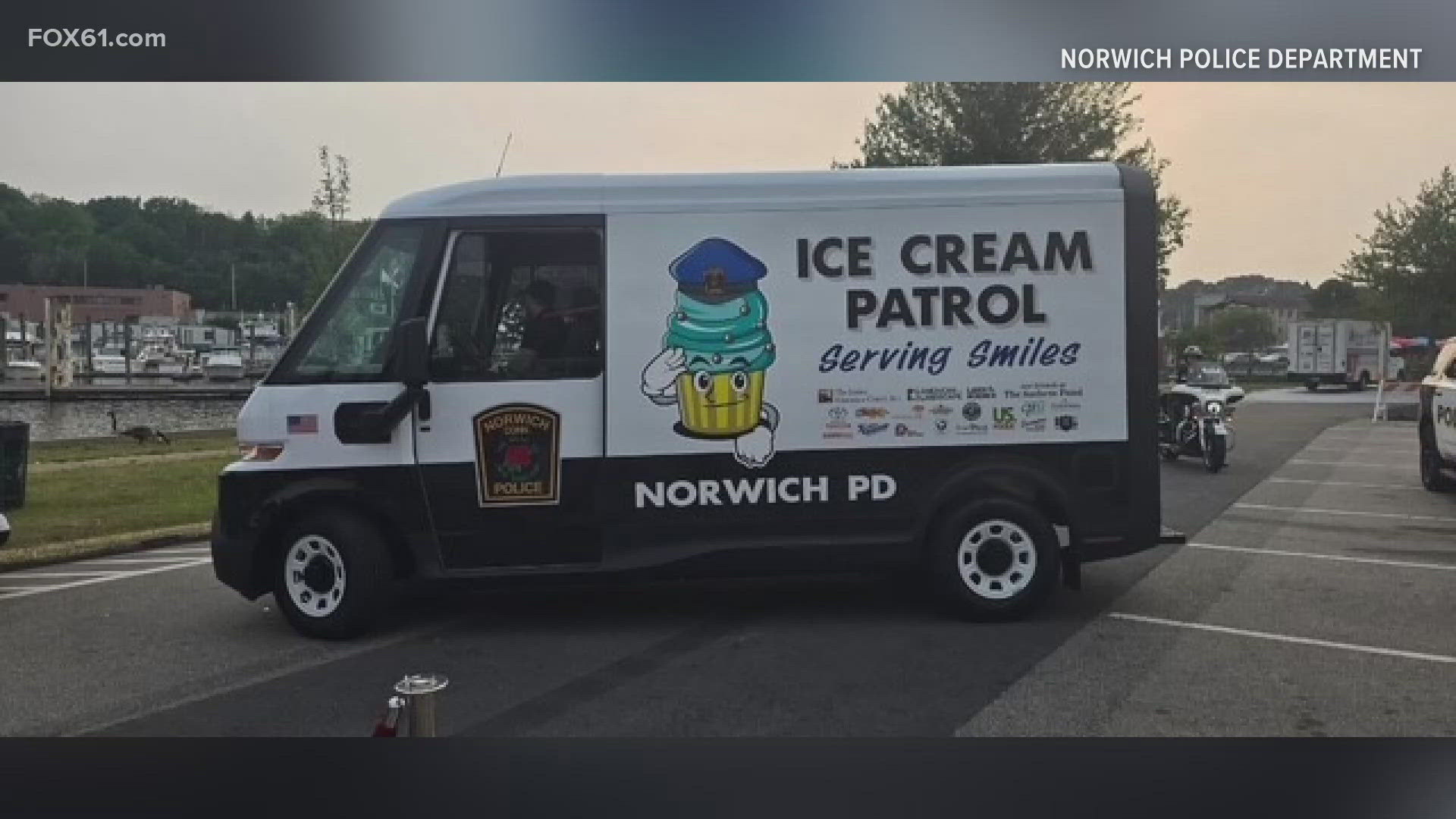 Police ice cream trucks seek to portray officers in a positive light ...