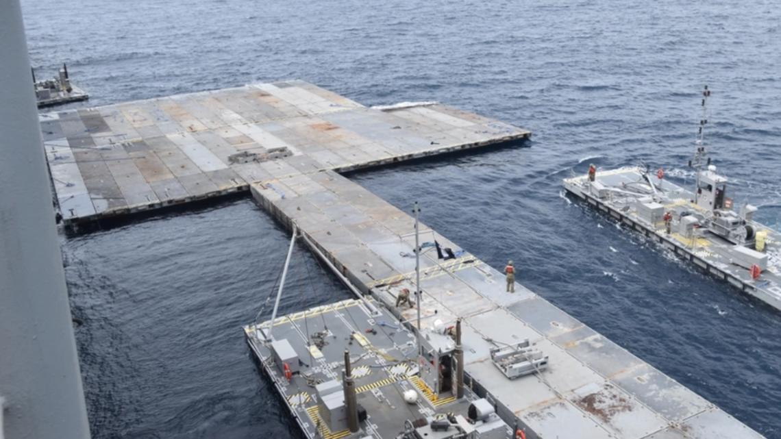 Floating Gaza JLOTS Trident Pier to be permanently dismantled | thv11.com