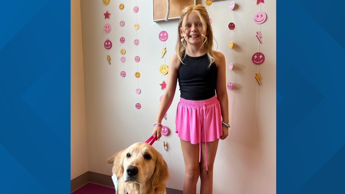 10-year-old Finnley and dog Flo cancer-free after bone cancer | thv11.com